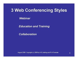 Make Meaningful Connections With Web Conferencing | PPT