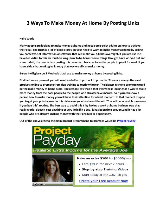 Pay It Forward Money Making Program - antblogs