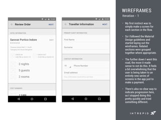 MakeMyTrip - User Flows & Wireframes | PDF