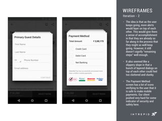 MakeMyTrip - User Flows & Wireframes | PDF