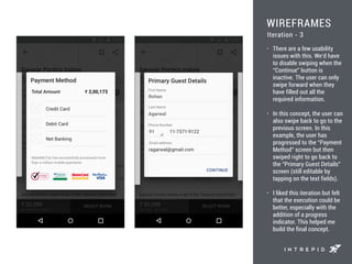 MakeMyTrip - User Flows & Wireframes | PDF