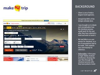 MakeMyTrip - User Flows & Wireframes | PDF