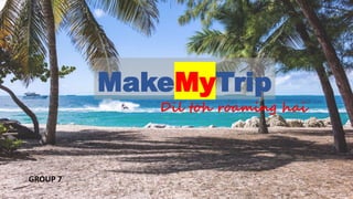 Marketing Strategy - MakeMyTrip | PPTX