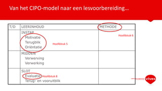 Maken van een lesvoorbereiding | PPTX