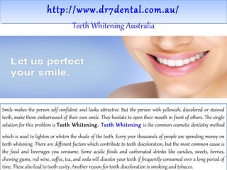 Teeth Whitening Australia | PPT