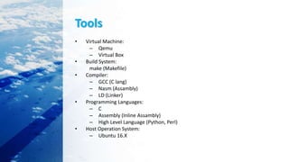 Make own you kernel os | PPT