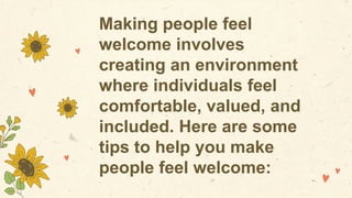 make people feel welcome.pptx