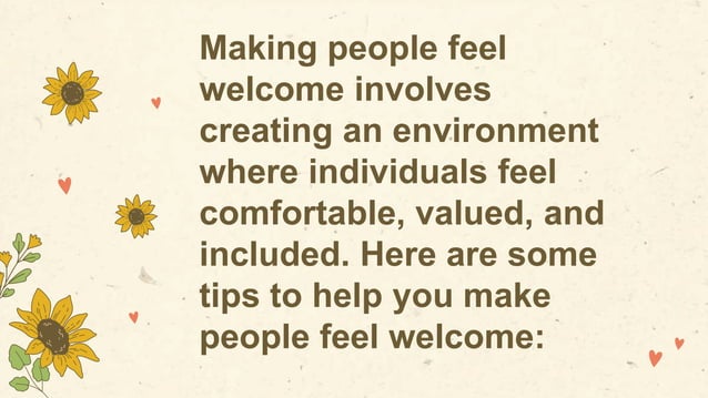 make people feel welcome.pptx