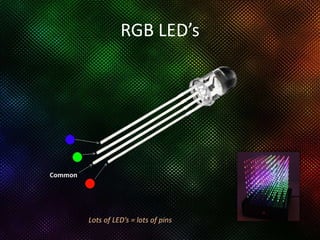 A Fast Introduction to Arduino and Addressable LED Strips | PPTX