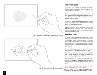 MakerBot Replicator 2x Primer | PDF