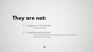 From Mind to Market - Value Propositions and Quick Pitches | PPT