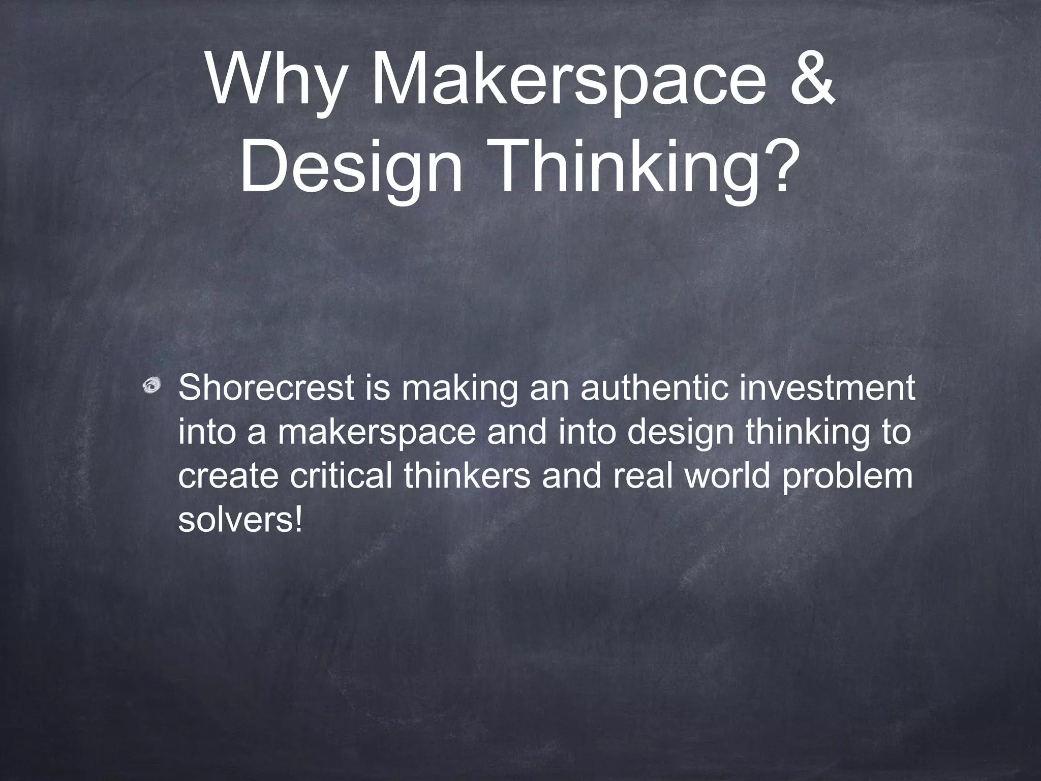Makerspace/Design Thinking | PPT