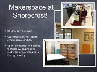 Makerspace/Design Thinking | PPT