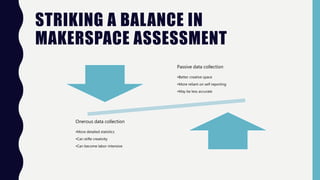 Makerspace Assessment for Public Libraries | PPTX