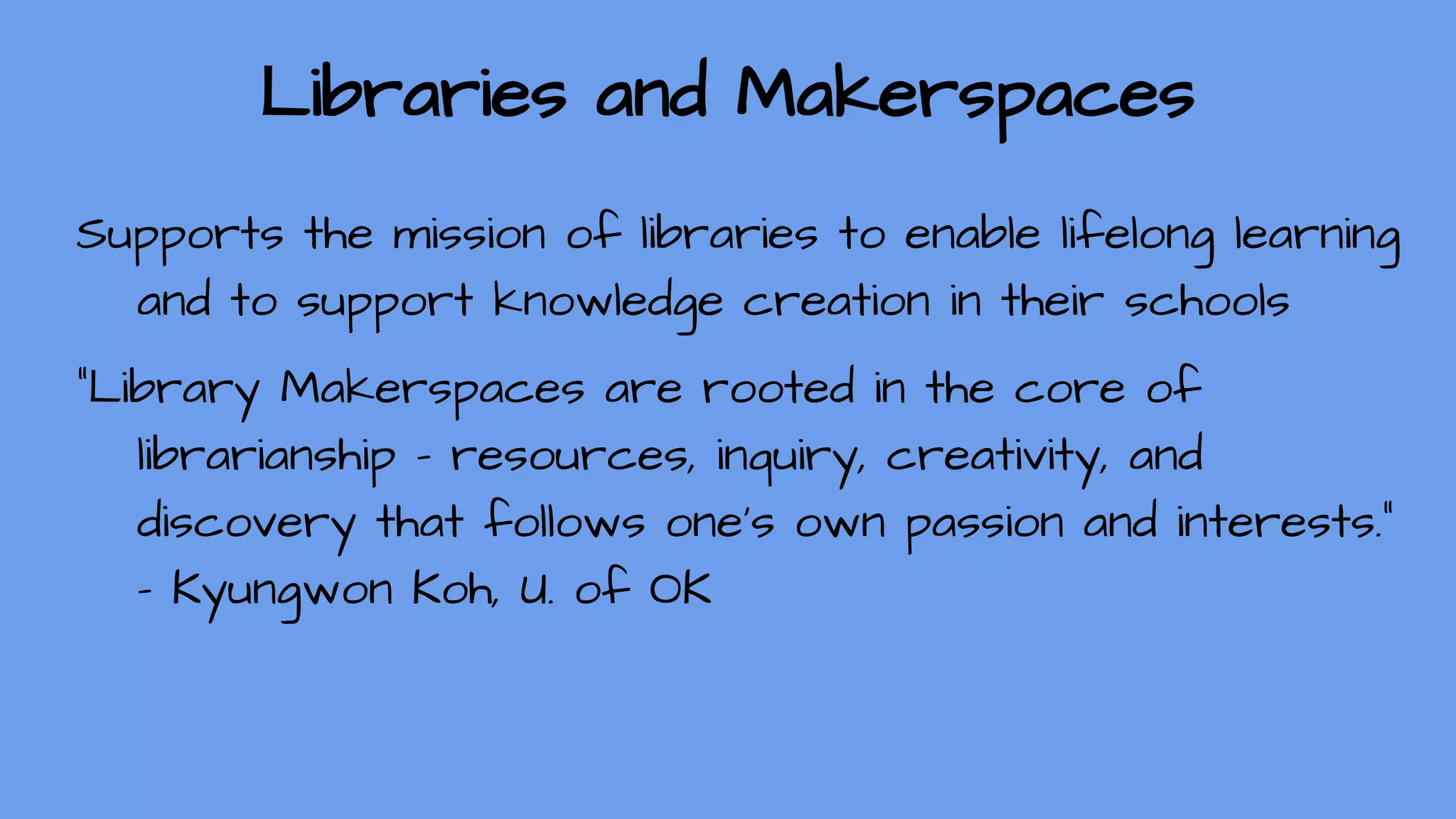 Makerspace PTA presentation | PPTX