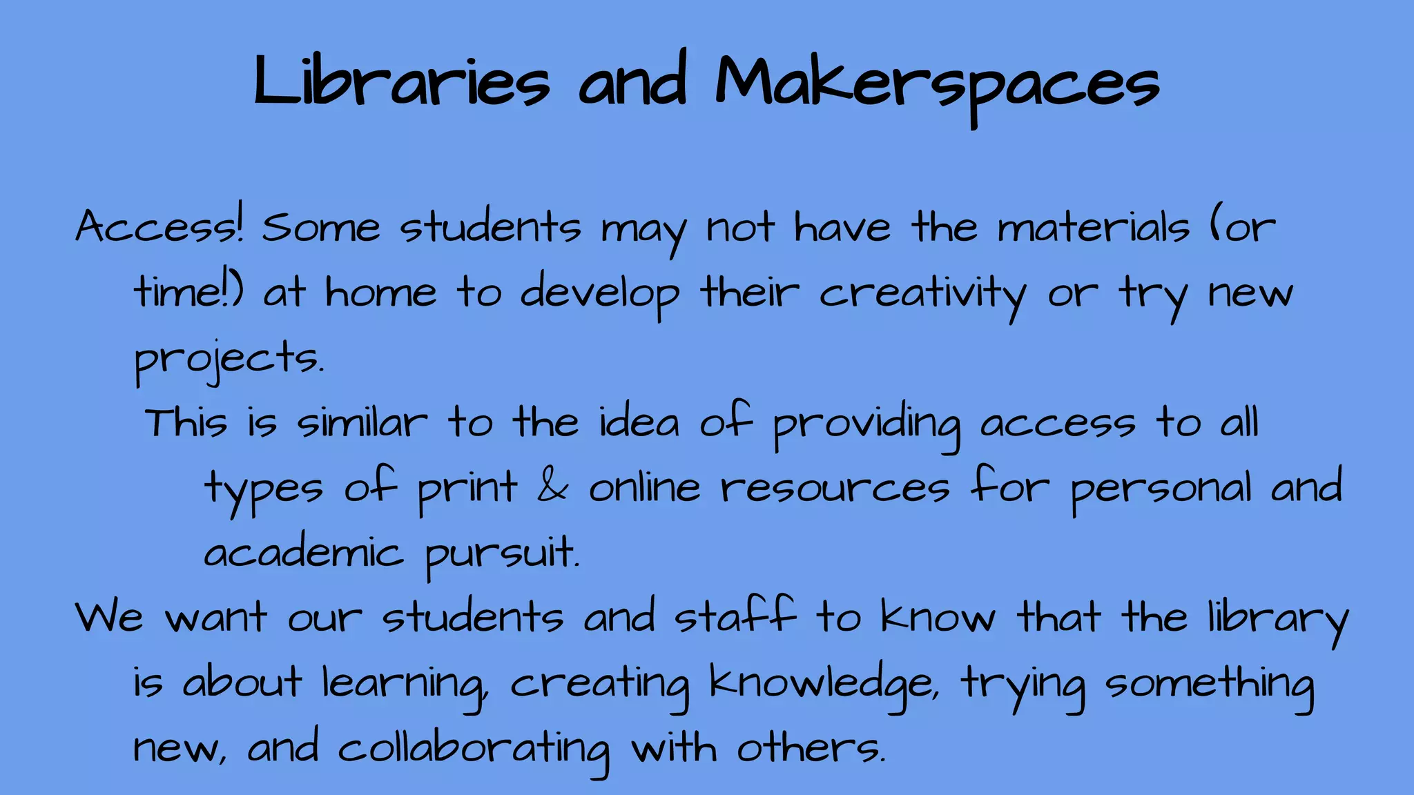 Makerspace PTA presentation | PPTX