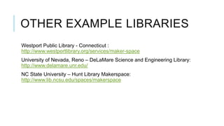 Makerspaces | PPTX | Computer Peripherals | Computing