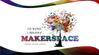 High Tech, Low Tech, No Tech; The making of a makerspace | PPT