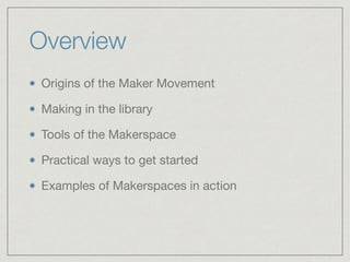 Makerspaces and libraries: How to bring some STEAM into your program | PDF