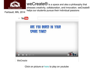 We Make Makers! The new Innovation Labs, Makerspaces, and Learning ...