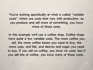 The Economics of One Unit | PDF