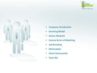 Make Sense Company Profile | PPTX