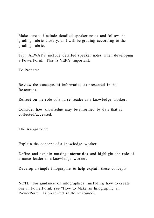 Make sure to iinclude detailed speaker notes and follow the grad | PDF