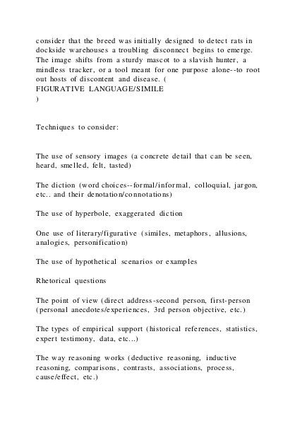 Make sure you have use MLA format, page numbers, and your Works Cite | PDF