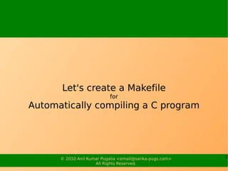 "make" system | PDF | Programming Languages | Computing