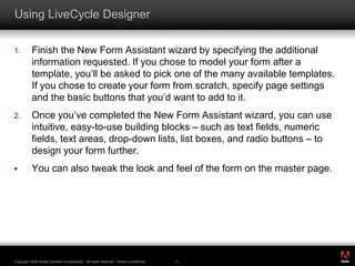 Making the most of PDF forms | PPTX