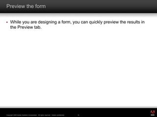 Making the most of PDF forms | PPTX