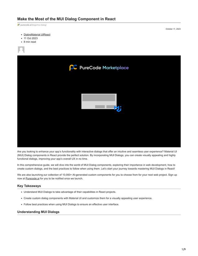 Make the Most of the MUI Dialog Component in React.pdf