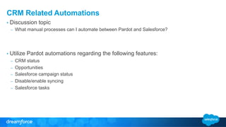 Make the Most of Your Salesforce + Pardot Integration | PPT