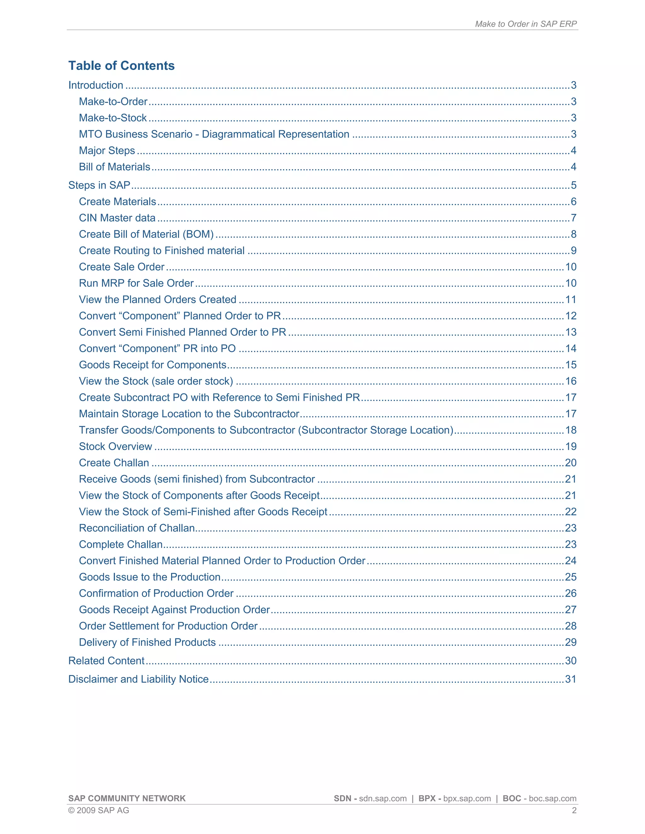 Make to order process with inventory checking | PDF