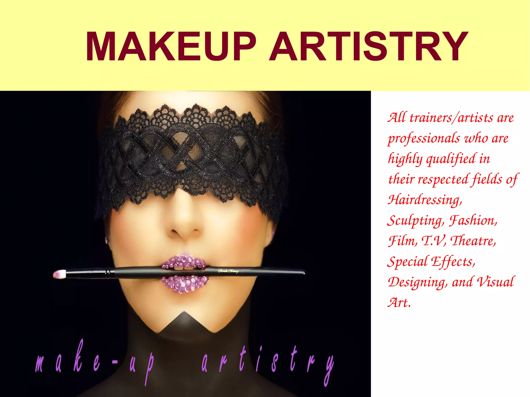 The Academy For Makeup Artists | PPT