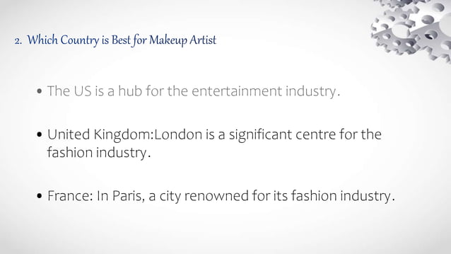 Makeup Artist Pptx