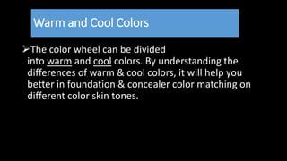 Makeup color theory | PPTX