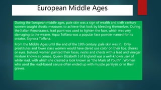 Makeup history | PPTX