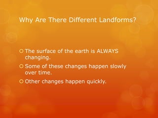 Makeup of the earth, lesson 1 | PPT