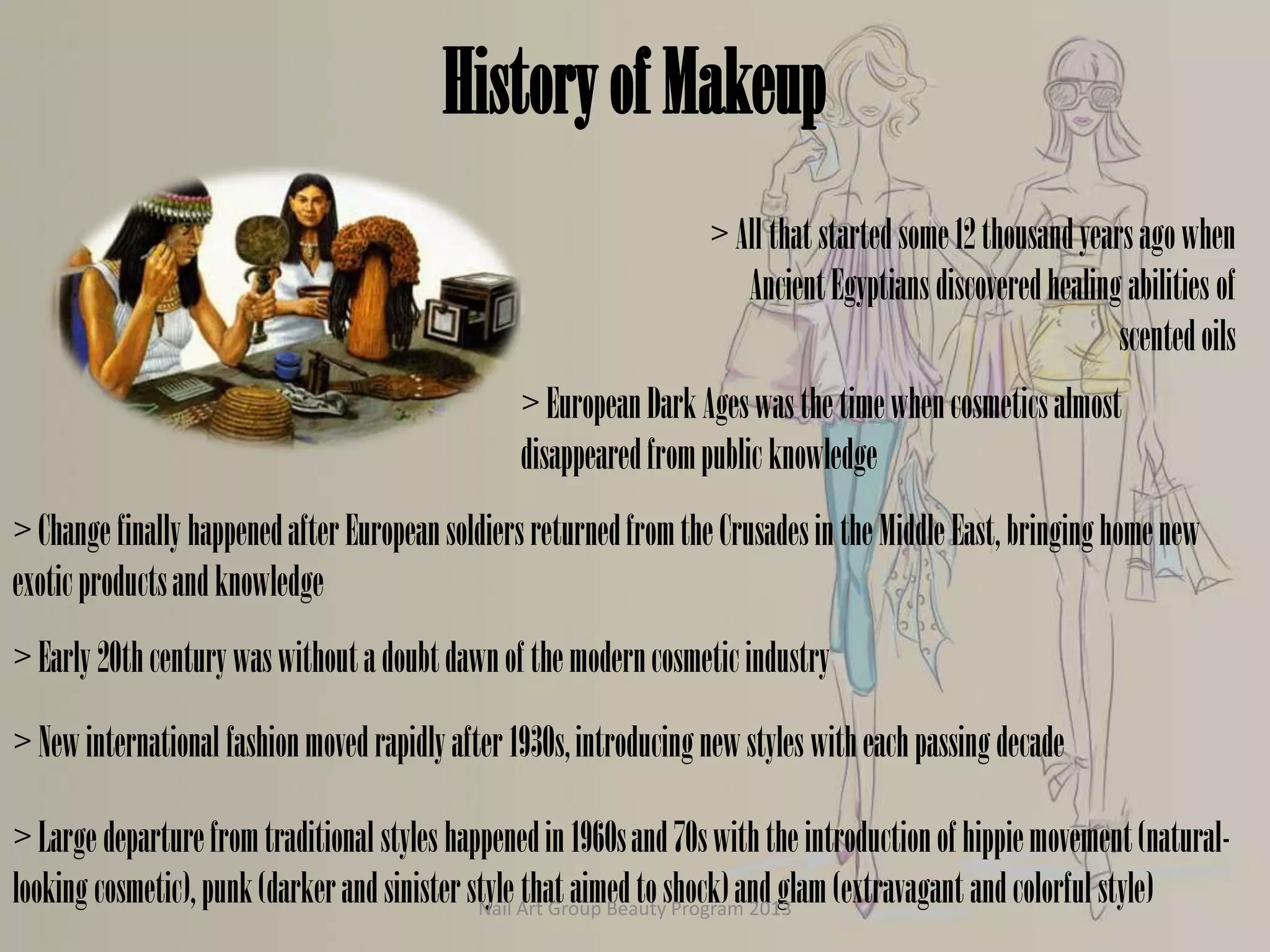 Makeup techniques ppt | PPTX