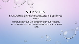 Make up tutorial(easy and basic tutorial) | PPTX