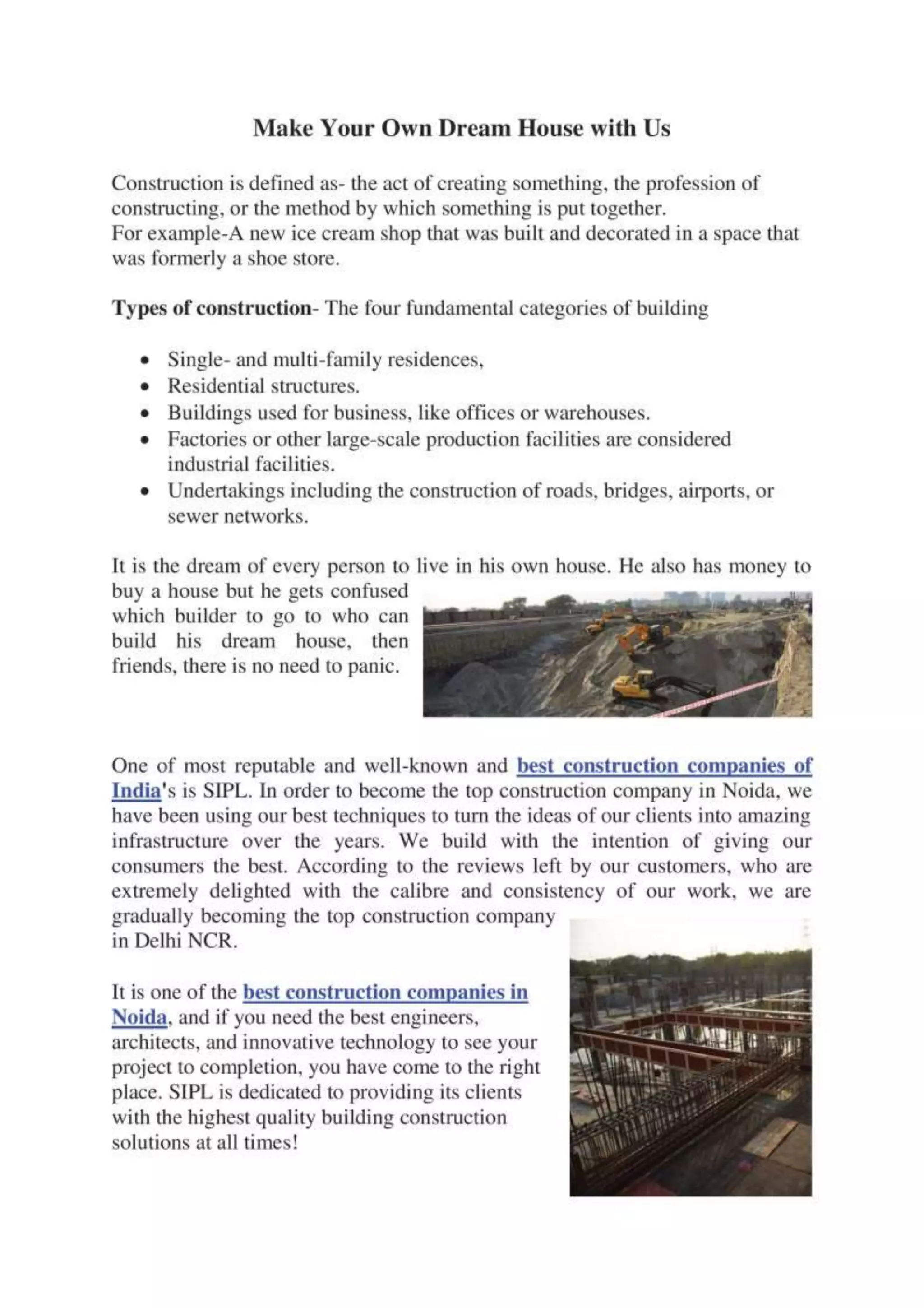 Make Your Own Dream House with Us | PDF