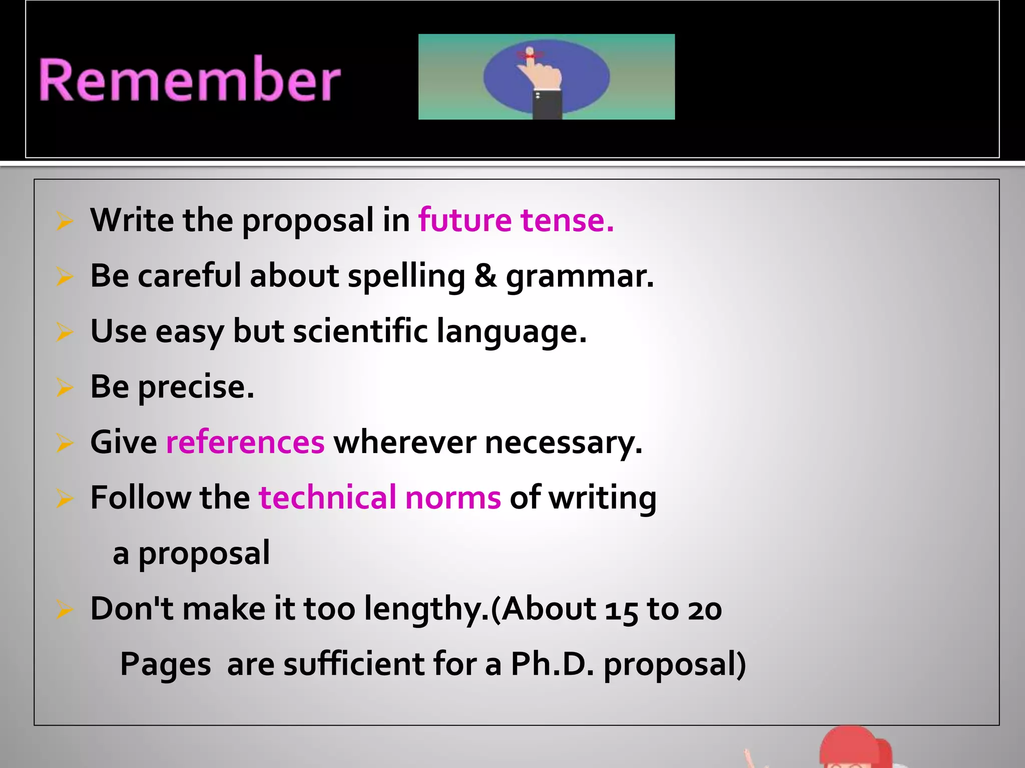How to write a Research proposal? | PPTX