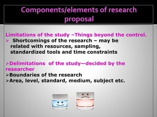 How to write a Research proposal? | PPTX