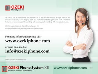 Get the most out of your call center and make it more effective with ...