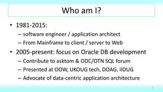 Make your data dance: PIVOT and GROUP BY in Oracle SQL | PPT