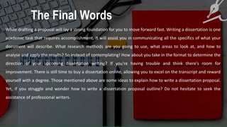 Make Your Dissertation Worthy of Each Penned Word with a Profound ...