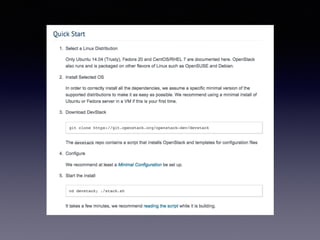 Make your DVR playground using DevStack | PPT