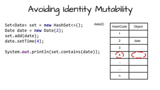 Make your life better with immutable objects | PPT