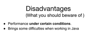 Make your life better with immutable objects | PPT